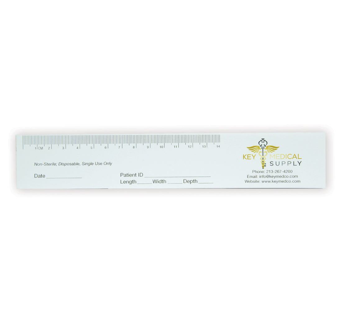 Wound Care Paper Ruler – Key Medical Supply